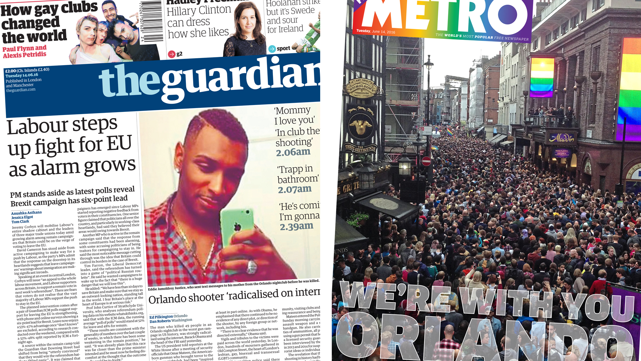 Newspaper headlines: Brexit 'boost' and Labour fightback - Know the ...
