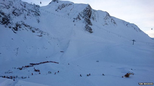 Three dead in French Alps avalanche - BBC News