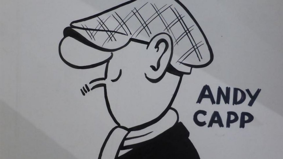 Andy Capp cartoon auction of memorabilia - BBC News