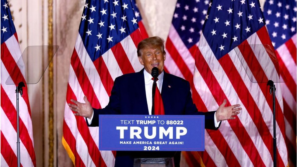 Donald Trump has announced his 2024 run for president - CBBC Newsround