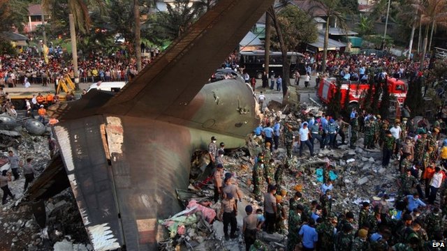 Indonesia plane crash: 'Pilot asked to return to base' - BBC News