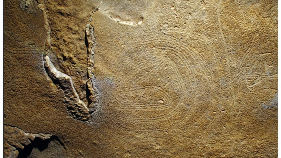 3D scans reveal largest Native American cave art - CBBC Newsround