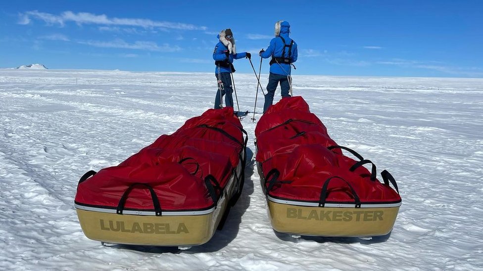 Adventurers take on ice trek to help Nasa with future Mars mission ...