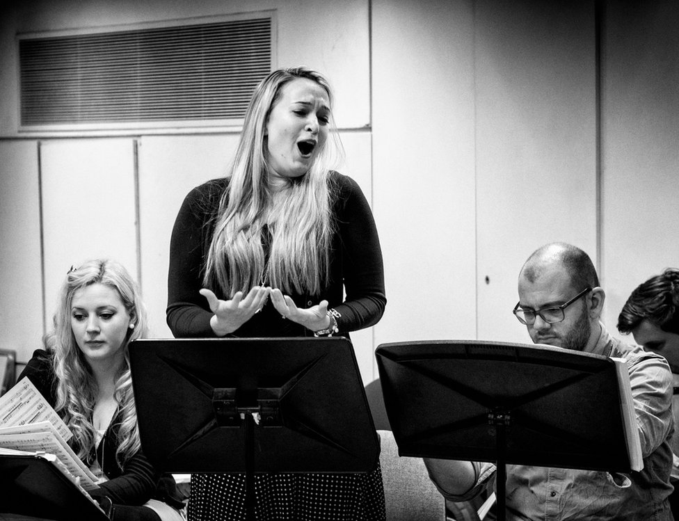 BBC News - Behind the scenes at the Royal College of Music