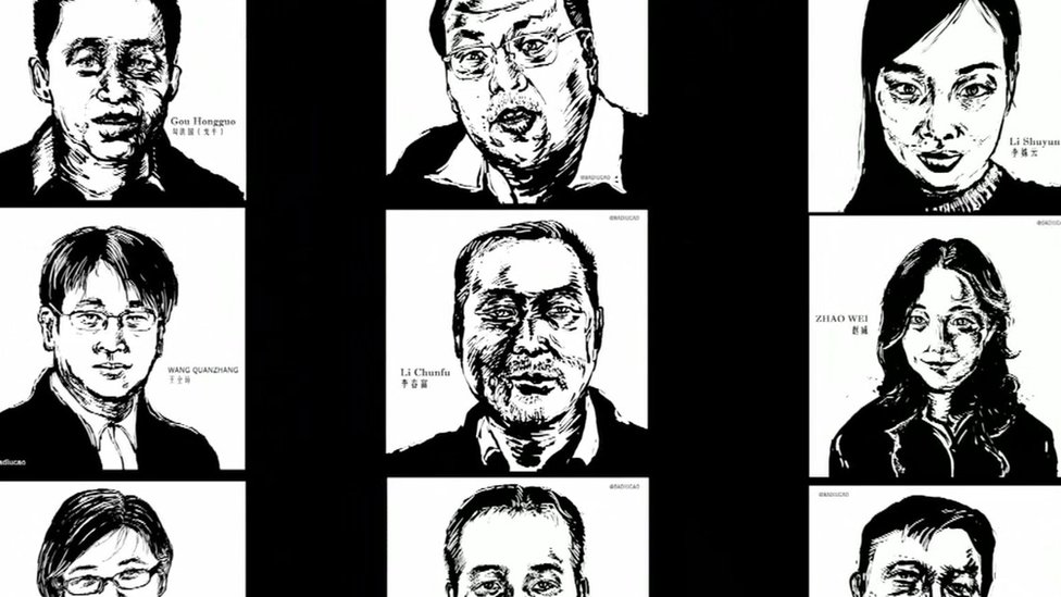 Concern for China human rights lawyers - BBC News