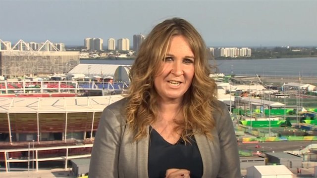 Rio yn barod am y Gemau - BBC Cymru Fyw