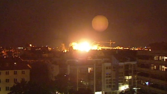 WWII US bomb detonated in Munich - BBC News
