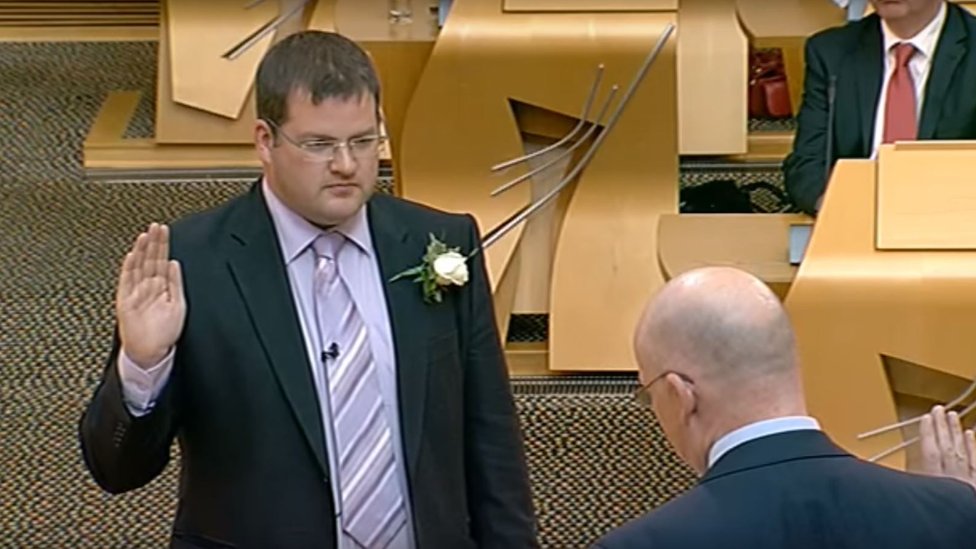 Mark McDonald's whirlwind political career - BBC News