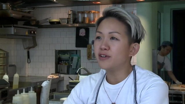 Asia's top female chef and her novel baos - BBC News