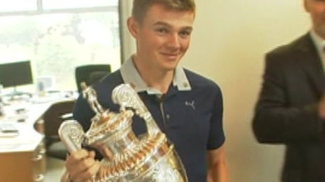 Scott Gregory: British amateur champion overcome by home club support ...