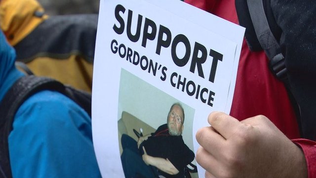 Gordon Ross makes fresh bid for right to die guidance - BBC News