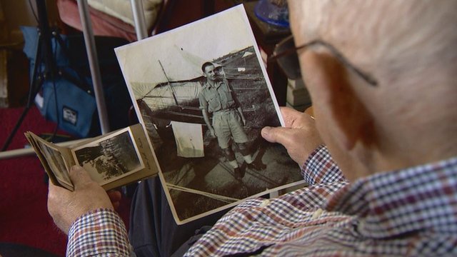 WWII Burma veteran: 'As I get older the hatred vanishes a bit' - BBC News