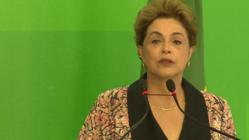 Dilma Rousseff: 'It's never too late for Brazil' - BBC News