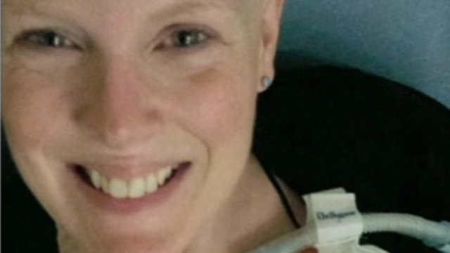 Cancer victim Heidi Loughlin counselled on talking about death - BBC News