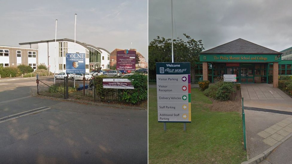 Takeover of schools in Colchester and Brightlingsea - BBC News
