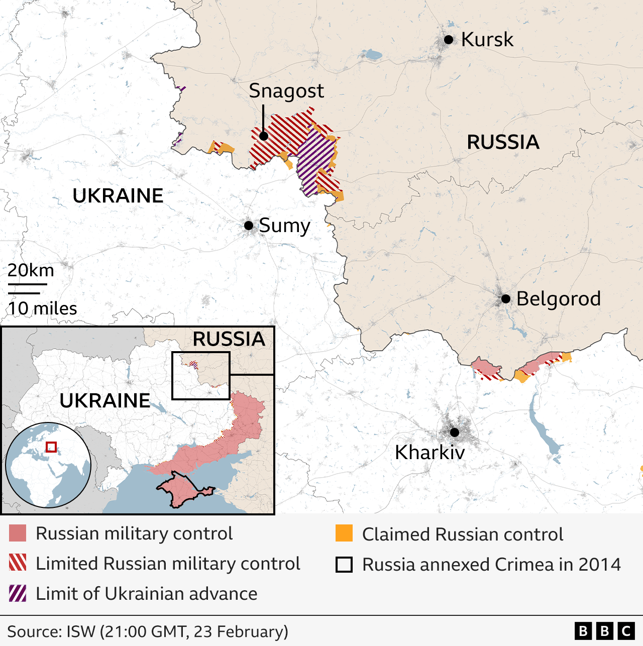 Ukraine War Map Map Of Russian Movement In Ukraine