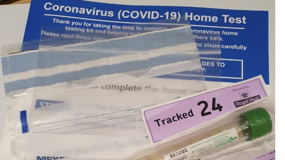 Coronavirus: Schools sent home testing kit email in 'error' - BBC News