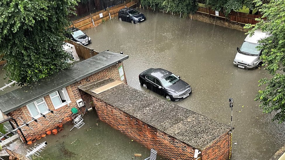 Flooding: Parts of London and the south of England hit by heavy ...
