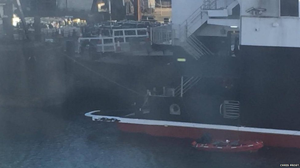 Passengers facing disruption after Isle of Man ferry strikes quayside ...