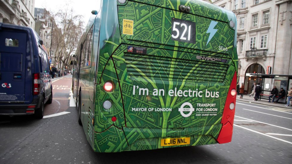 Buses: Government unveils £50m plan to create first all-electric bus ...