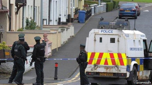 Strabane graveyard mortar device incident 'despicable' - BBC News