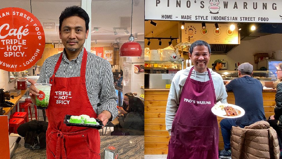 Warung Indonesia di London: Jualan Nasi Padang, bakso, bertahan di tengah pandemi - BBC Tempo.co