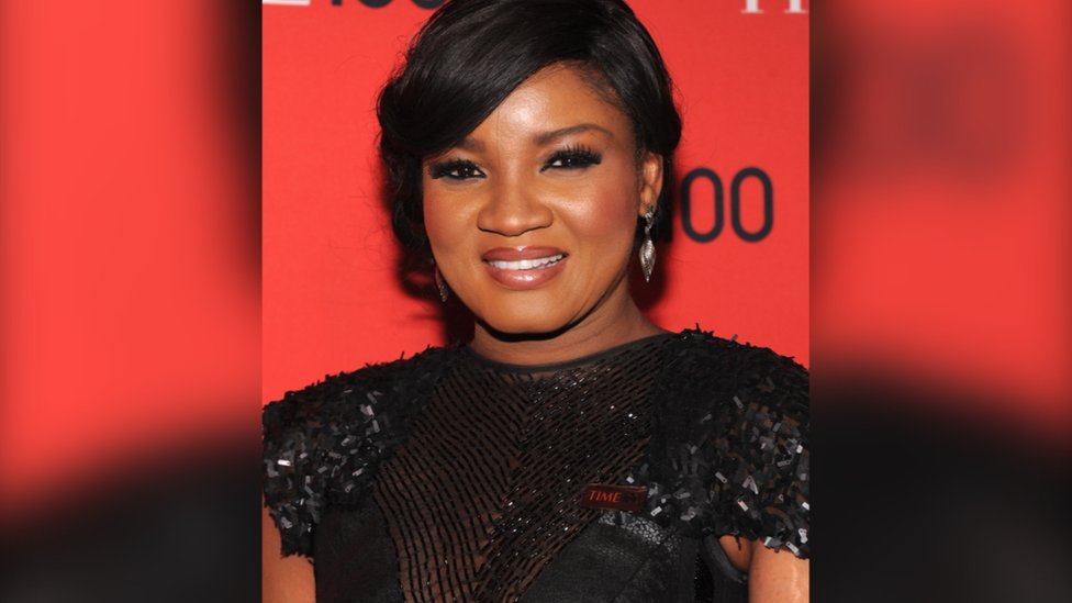 Omotola Jalade Ekeinde 2014 Omotola Jalade Ekeinde Shares More Family