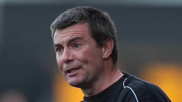 Barry Smith: Aldershot boss on draw with Bromley - BBC Sport