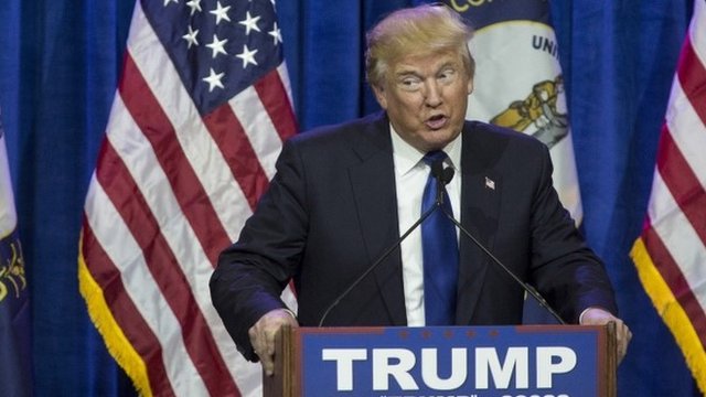 Super Tuesday: Donald Trump gives his victory speech - BBC News