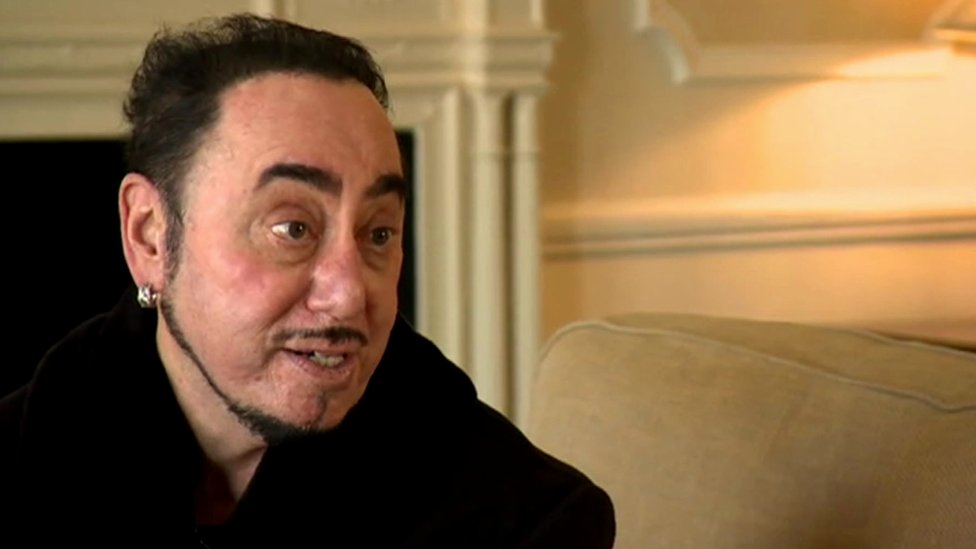 David Gest, 62, found dead at hotel in London's Canary Wharf - BBC News