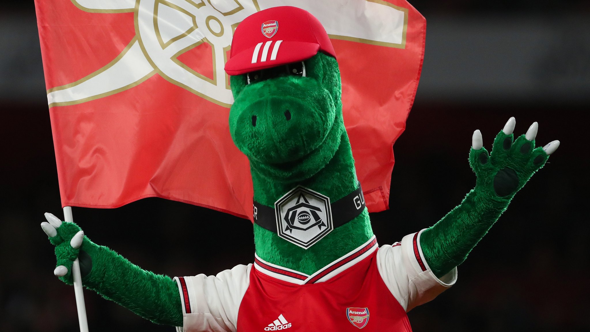 Arsenal Mascot Sevilla Announce Shock Capture Of Gunnersaurus... Just