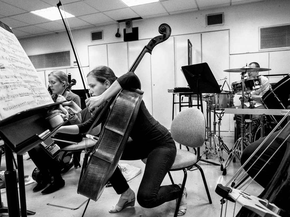 BBC News - Behind the scenes at the Royal College of Music