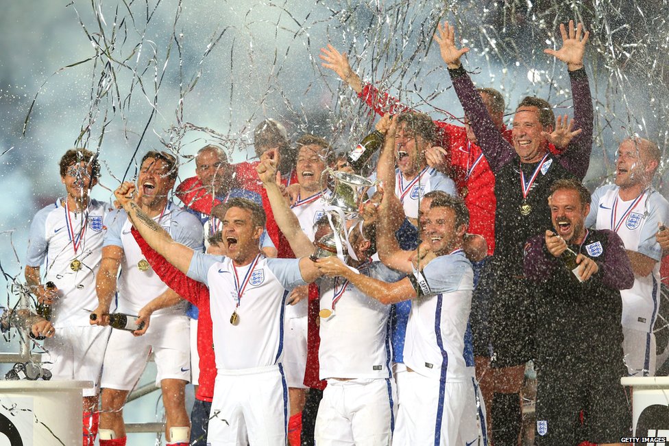 Soccer Aid: Jose Mourinho sees first Old Trafford win as England beat ...