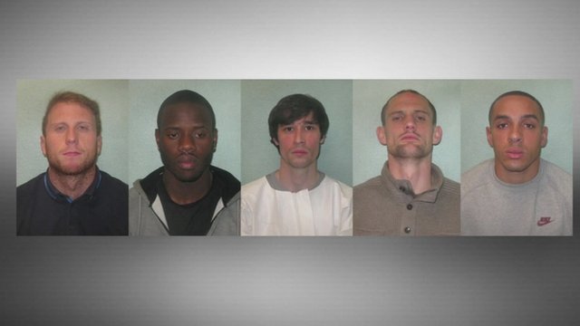 Gang convicted of London 'smash and grab' raids - BBC News