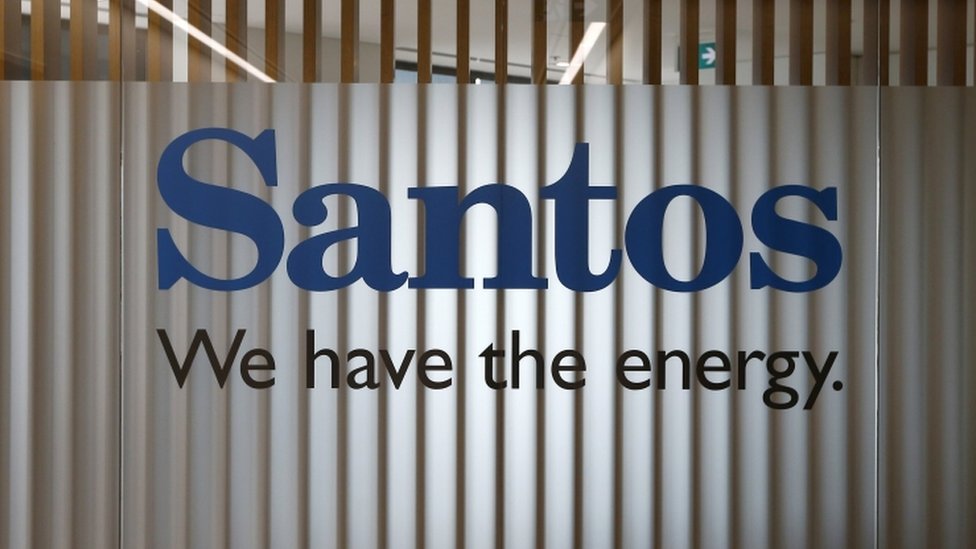 Australian Oil And Gas Giant Santos Posts A 2 7bn Loss Bbc News