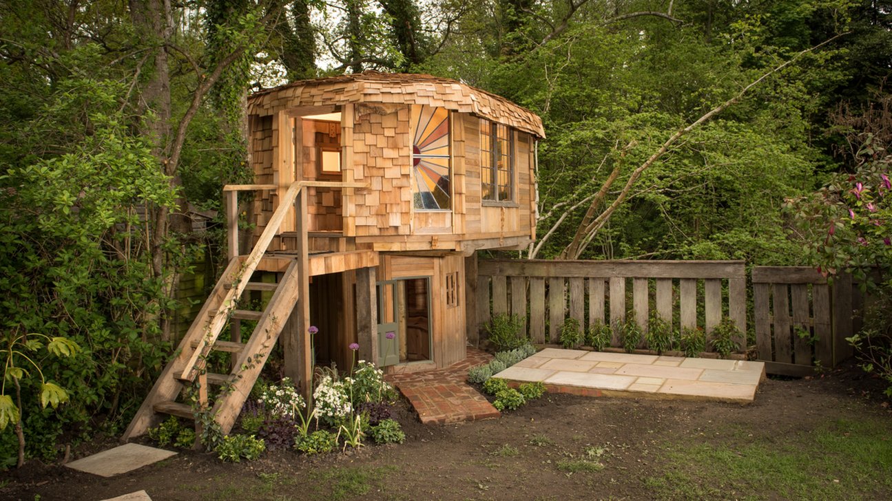 Shed of the Year 2017: Quirky mushroom tree house takes top prize ...