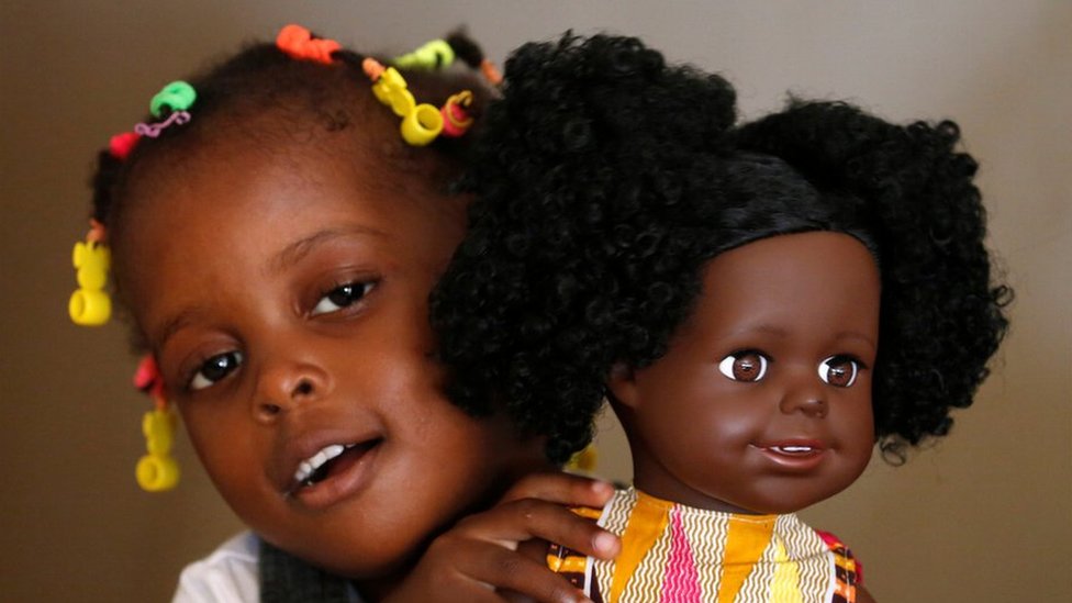 Toy designer creates dark-skinned dolls for children - CBBC Newsround