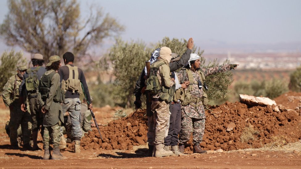 Syria conflict: Kurdish YPG militia to leave Manbij - BBC News