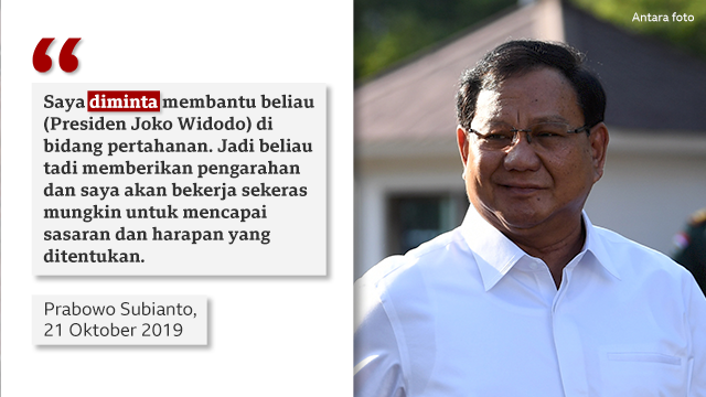 Prabowo Quotes Indonesia's Prabowo Swears In Cabinet Of Over 100