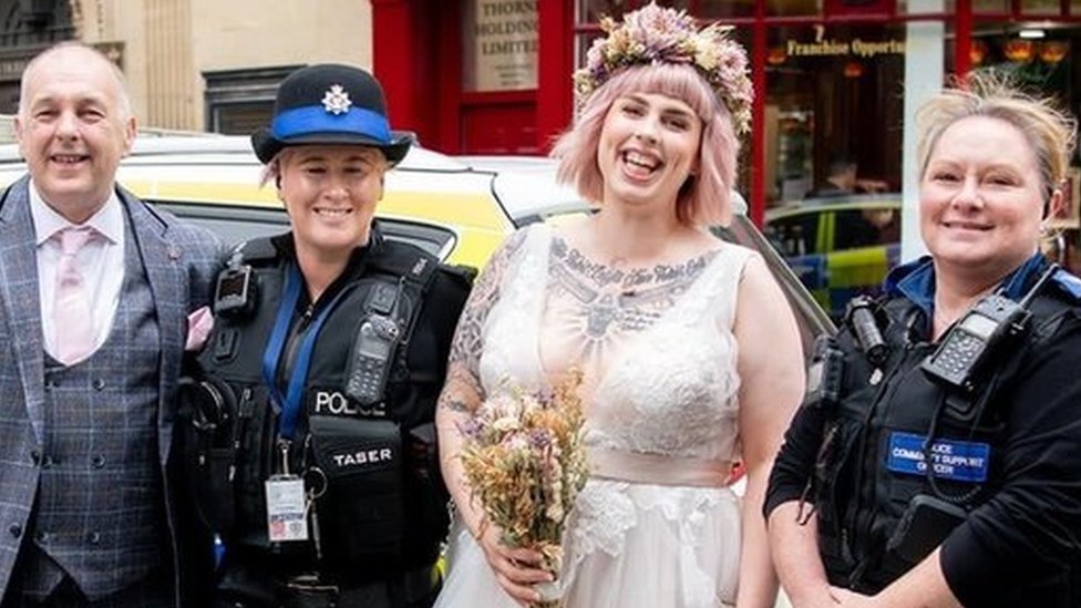 Police Uniform Wedding 2 NYPD Cops, One The Groom, Die In Wedding Day