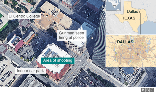 Dallas Shooting Gunman Wanted To Kill Whites Says Police Chief Bbc
