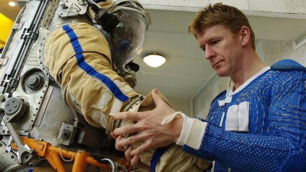 Tim Peake: Science, housework and fun - BBC News