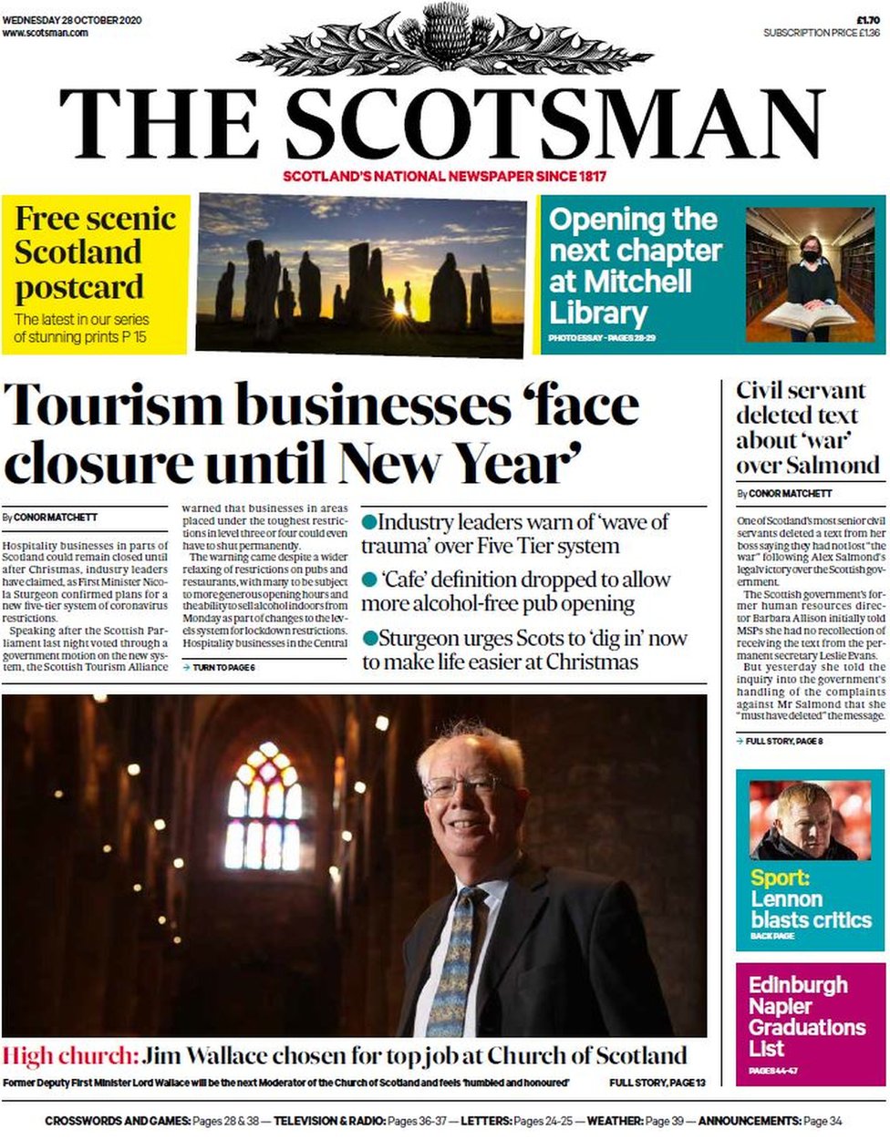 Scotland's papers: 'Cheers and jeers' as MSPs back new lockdown - BBC News