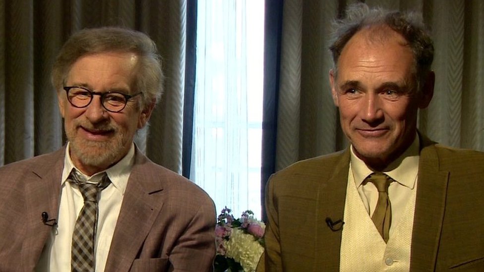 Steven Spielberg and Mark Rylance's Big Friendly bromance - BBC News