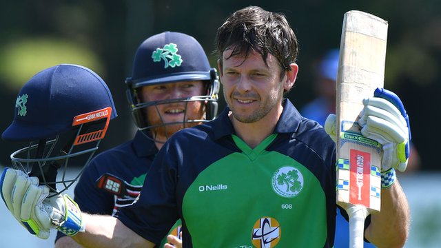 Run-out row motivated Ed Joyce as he hits century for Ireland against ...