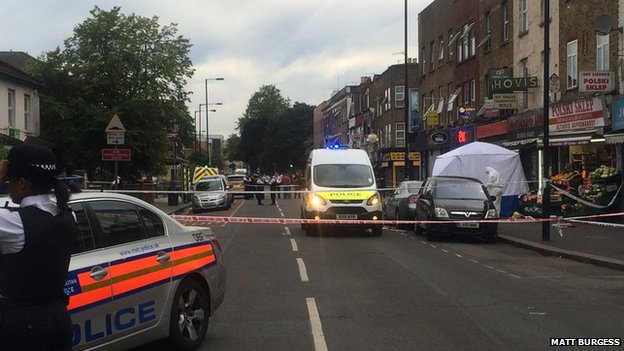 Wood Green shooting investigation leads to nine arrests - BBC News