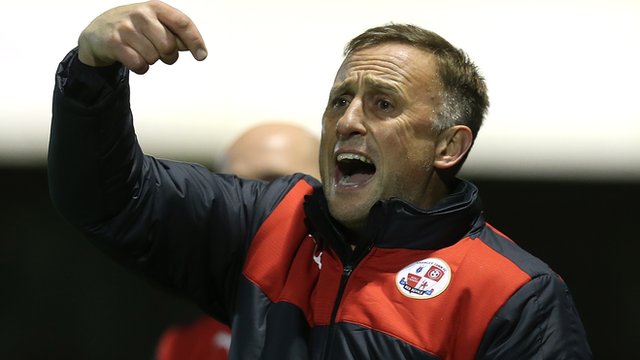 Mark Yates: Crawley boss on defeat to Barnet - BBC Sport