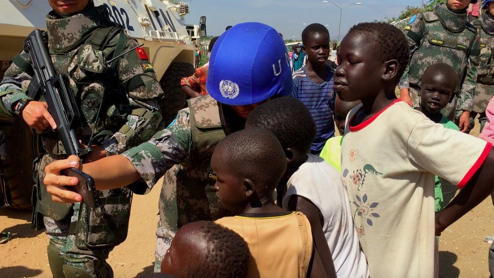 BBC News - What China hopes to achieve with first peacekeeping mission