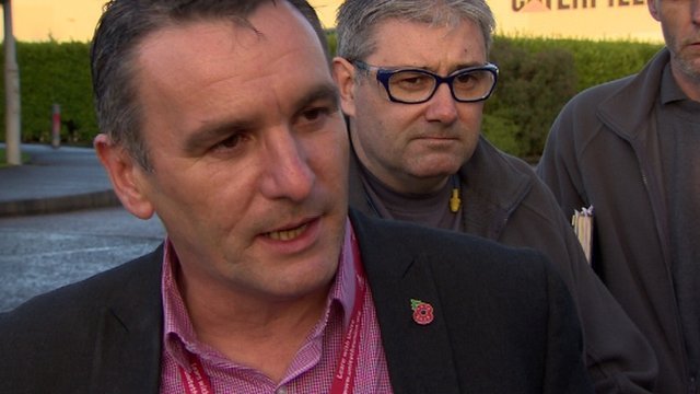 Caterpillar: 100 jobs to go at NI operations - BBC News
