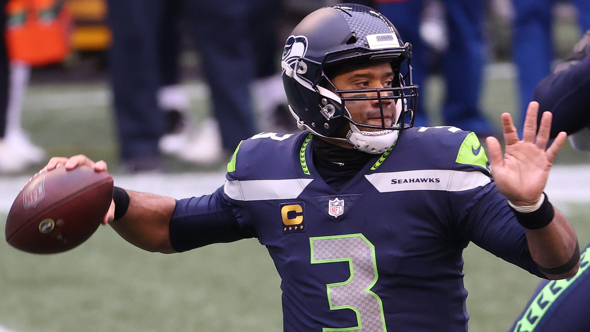 Russell Wilson, Seahawks, Lance Seahawks Quarterback Russell Wilson